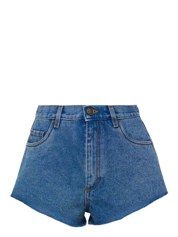 Etro Denim Shorts - Blue