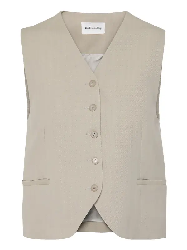 THE FRANKIE SHOP Chelsea Vest - Green