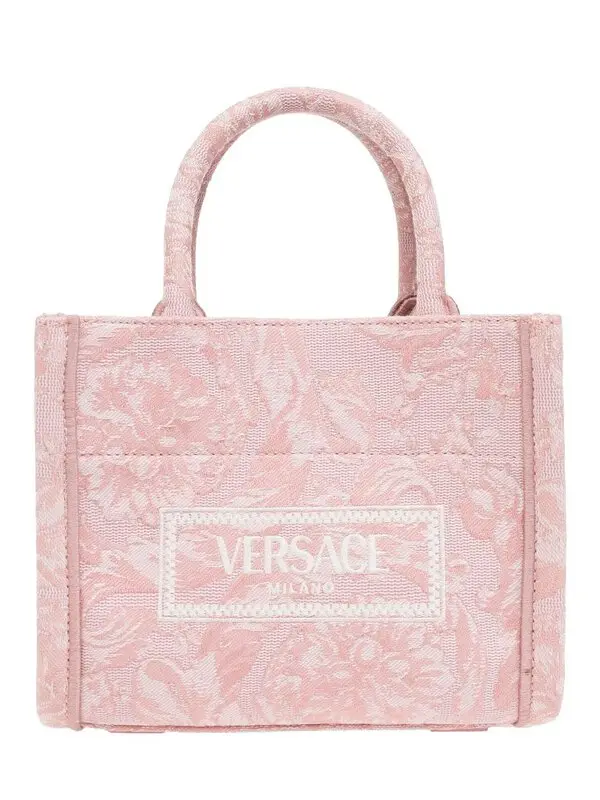 Versace Barocco Athena Extra Small Tote Bag - Pink