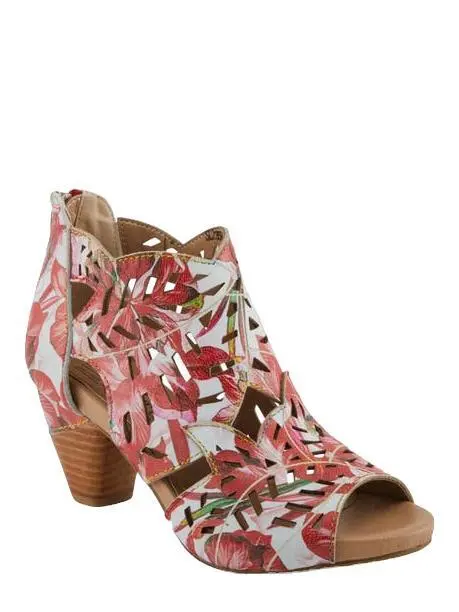 SPRING STEP SHOES Icon Fleur Sandal - Red Multi