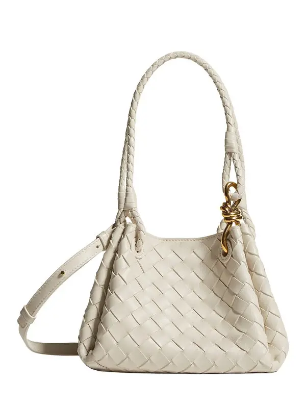 Bottega Veneta Small Parachute - Sea Salt