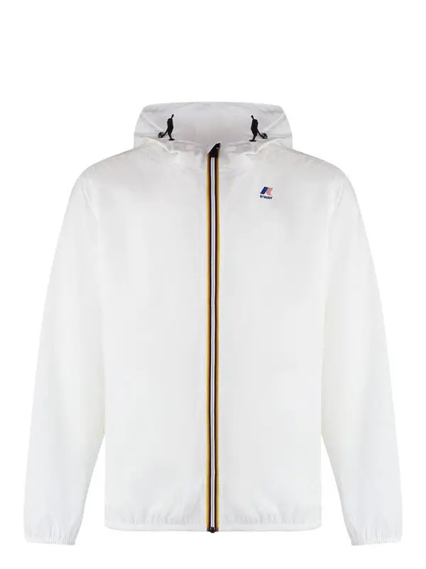 K-WAY Le Vrai 3.0 Claude Hooded Jacket - White
