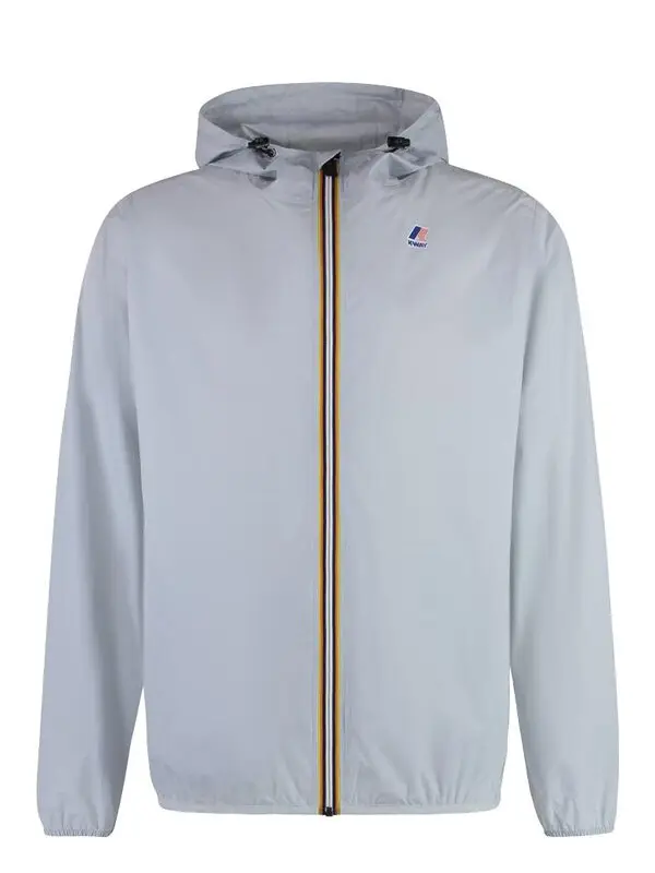 K-WAY Le Vrai 3.0 Claude Hooded Jacket - Grey