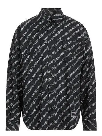 Versace Shirt Size Cotton - Black