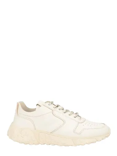 BUTTERO® Leather Low Top Sneakers - White