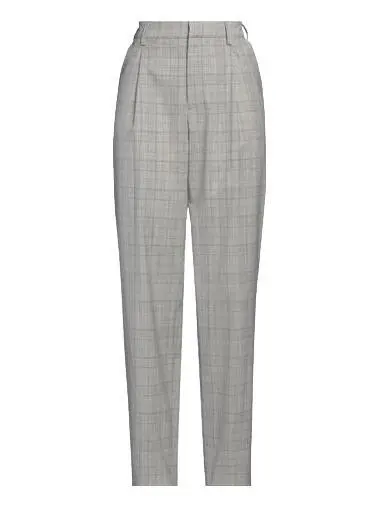 Zadig&Voltaire Glen Plaid Wool Pants - Grey