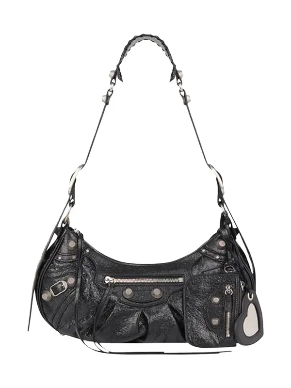 Balenciaga Le Cagole Small Shoulder Bag - Black