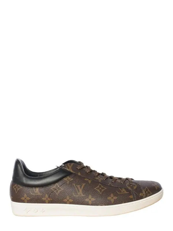 LOUIS VUITTON Luxembourg Monogram Sneakers - Brown