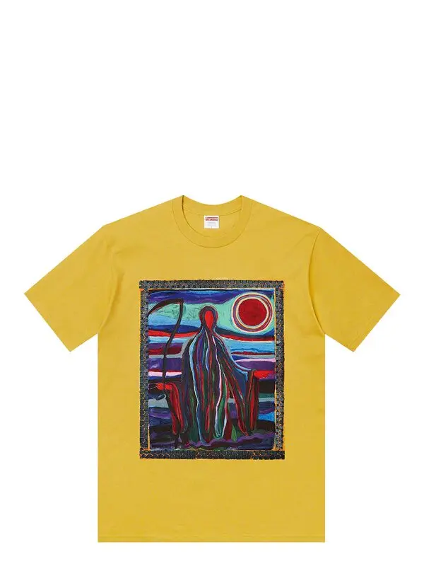 Supreme Reaper Graphic Tee - Yellow