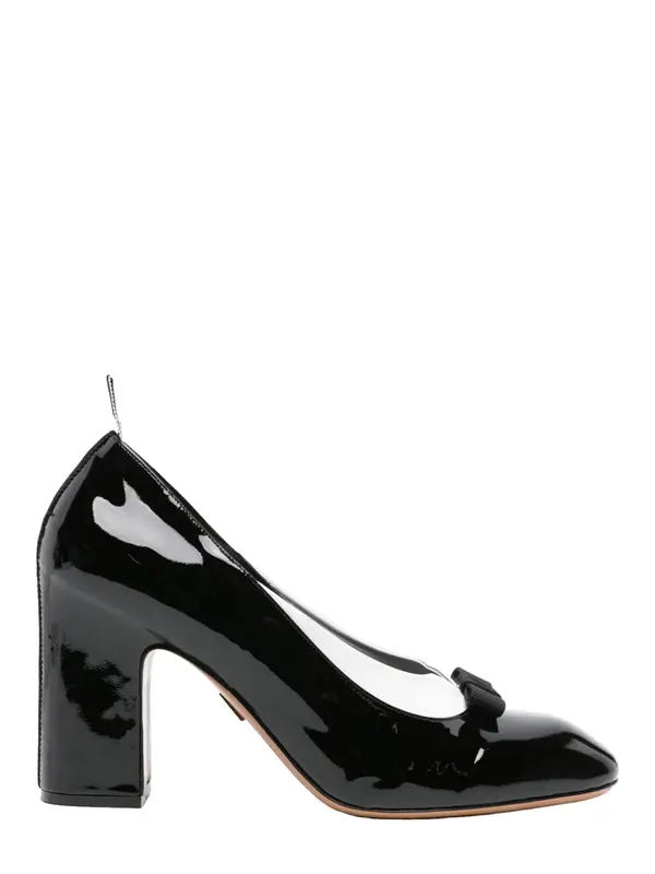 Thom Browne 90mm Patent-leather Court Pumps - Black