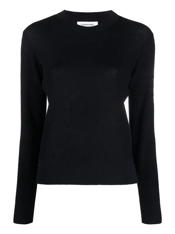 Thom Browne Crew-neck Jumper - Blue