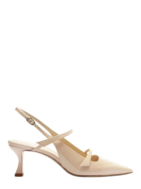 ALEXANDRE BIRMAN Tita 60mm Slingback Pumps - Neutrals