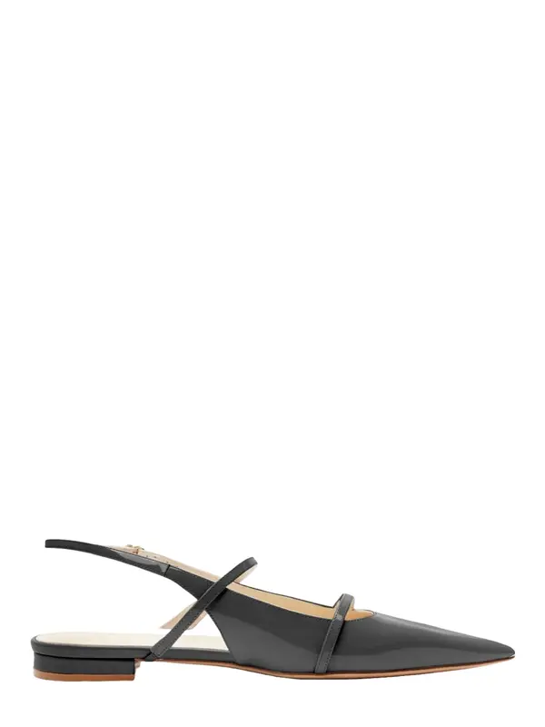ALEXANDRE BIRMAN Tita Slingback Flat Pumps - Black