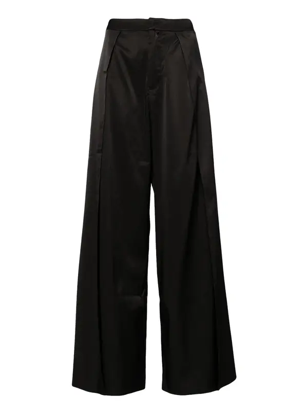 B+AB Wide-leg High-waist Trousers - Black