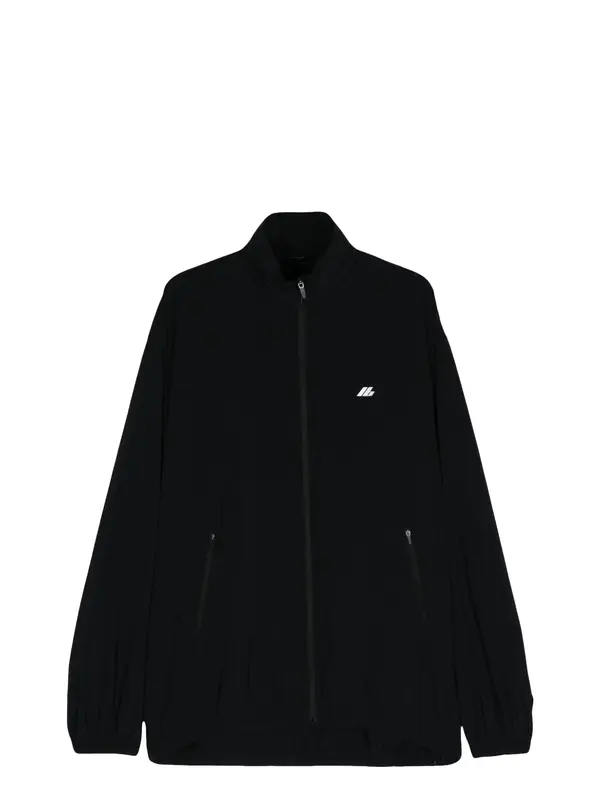 Balenciaga Logo-print Track Jacket - Black
