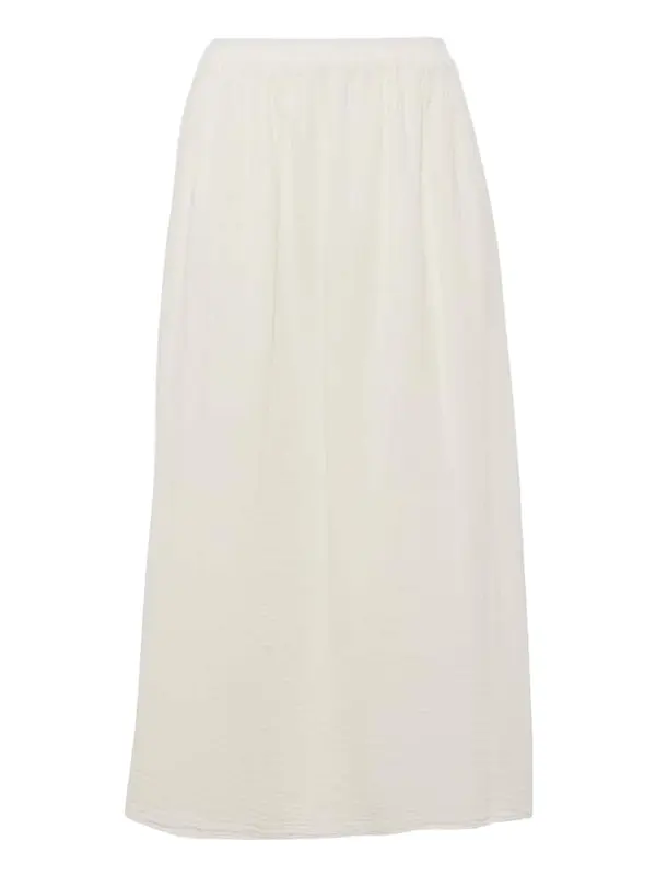 Velvet By Graham & Spencer Indy Cotton Maxi Skirt - White