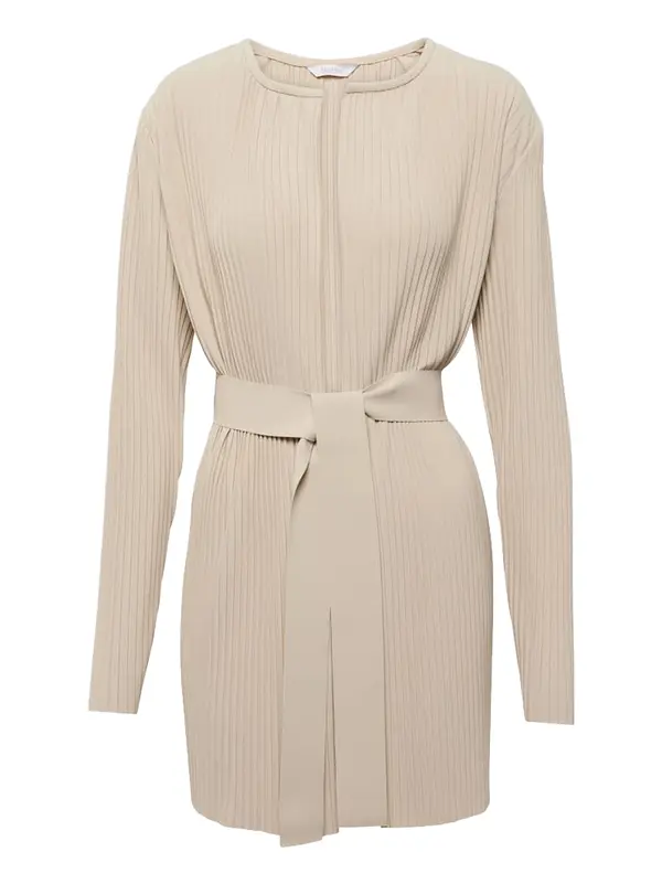 Max Mara Fiesta Pleated Jacket - Beige