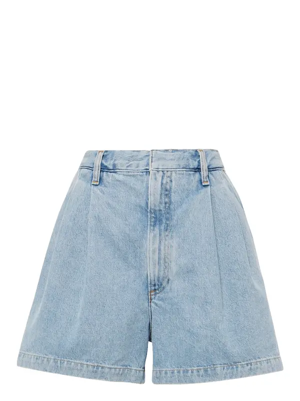 AGOLDE Becker Denim Shorts - Blue