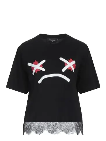 Dsquared2 Printed T-shirt - Black