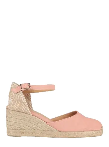 CastaÑer Canvas Wedge Espadrilles - Pink