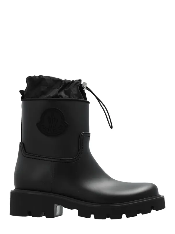 Moncler Lug Sole Ankle Boots - Black