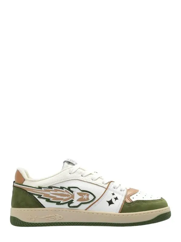 ENTERPRISE JAPAN Rocket Panelled Sneakers - Green