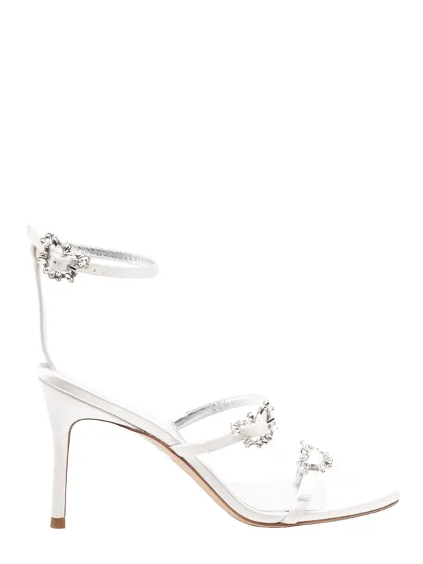 SOPHIA WEBSTER Grace 80mm Sandals - White