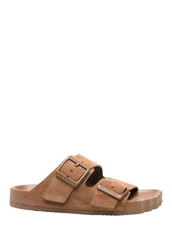 Balenciaga Sunday Sandals - Brown