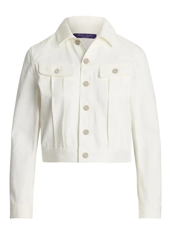 Ralph Lauren Rigby Denim Trucker Jacket - Chic White
