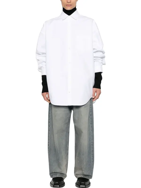Balenciaga Cotton Shirt - White