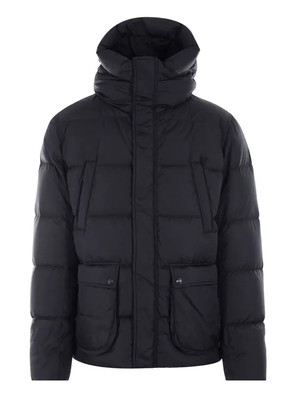 Herno Hooded Puffer Jacket - Black