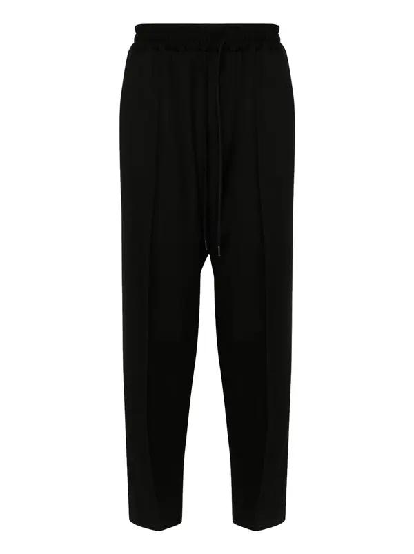 Isabel Benenato Straight-leg Trousers - Black