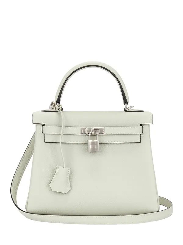 Hermès Togo Kelly 25 Handbag - Vert Fizz