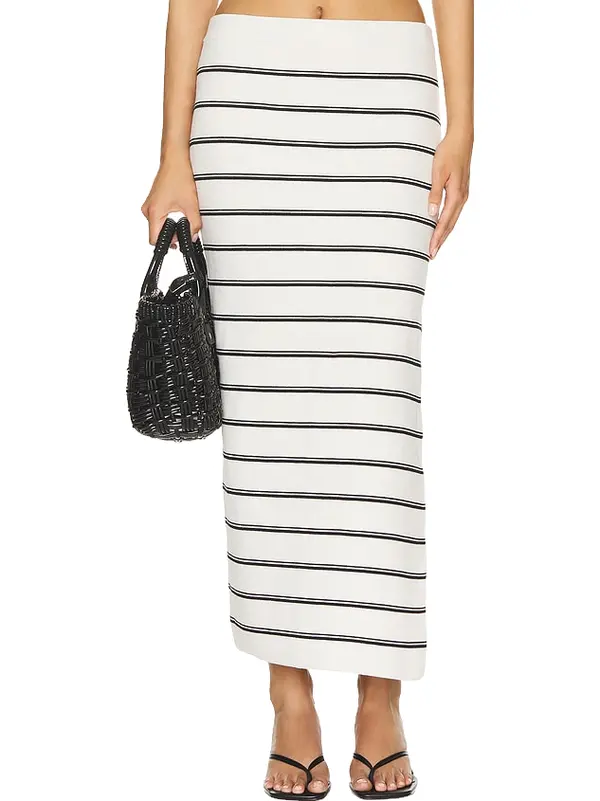 L*Space Amalfi Maxi Skirt - Mykonos Stripe
