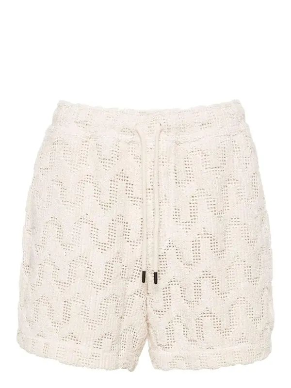 OAS Company Atlas Mid-rise Deck Shorts - Neutrals