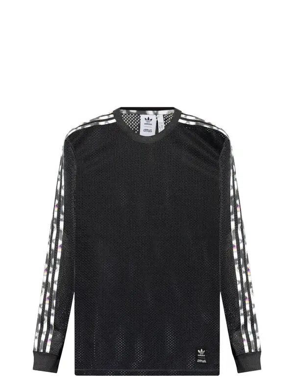 Adidas Pride 3-stripe Mesh T-shirt - Black