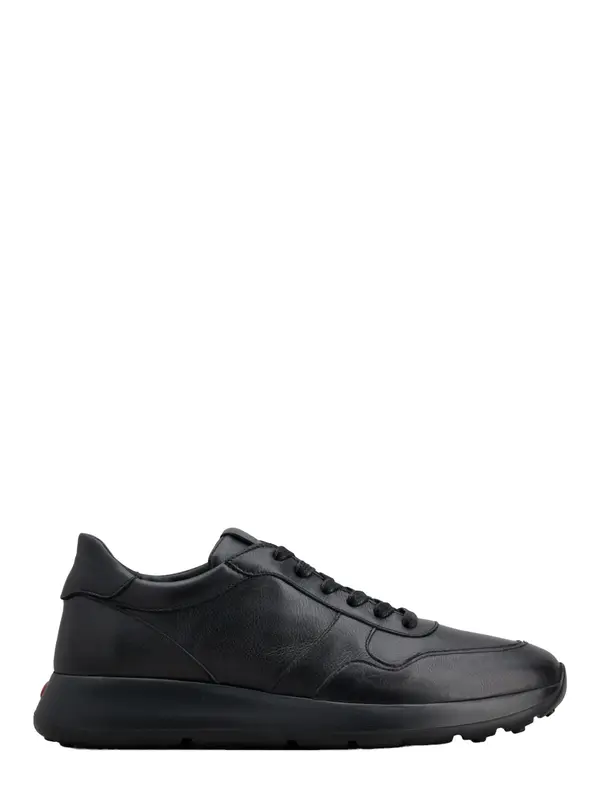 TOD'S Panelled Leather Sneakers - Black