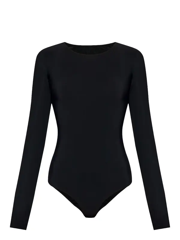 MAISON MARGIELA Numbers-motif Bodysuit - Black