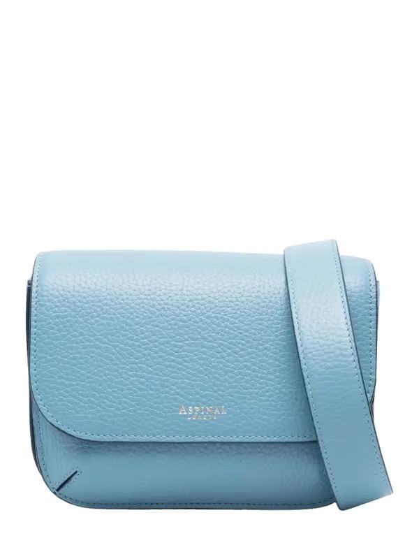 ASPINAL OF LONDON Ella Leather Crossbody Bag - Blue