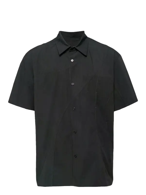 POST ARCHIVE FACTION Short Sleeve Shirt - Grey