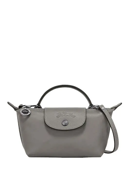 Longchamp Le Pliage Xtra Leather Clutch - Turtledove
