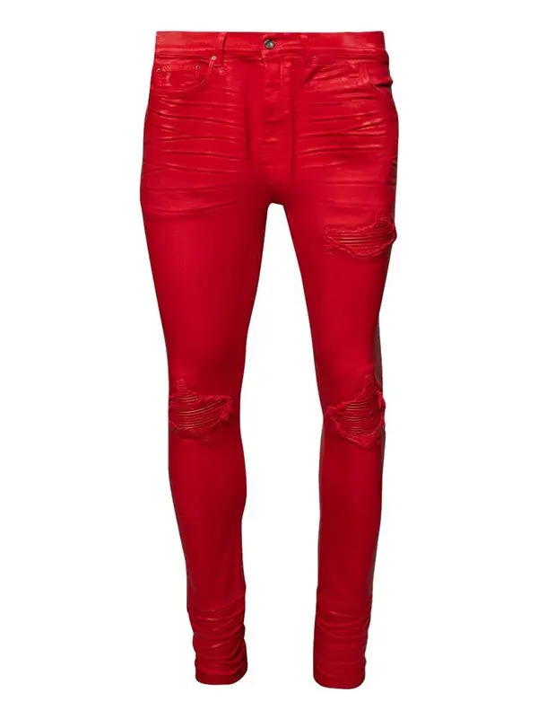 Amiri Wax Mx1 Jean - Red