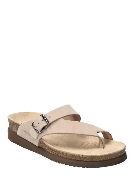 Mephisto Helen Toe Loop Sandal - Light Sand