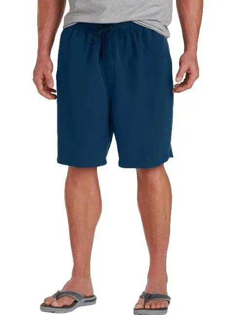 HARBOR BAY BY DXL Big & Tall Swim Trunks - Estate Navy Blue
