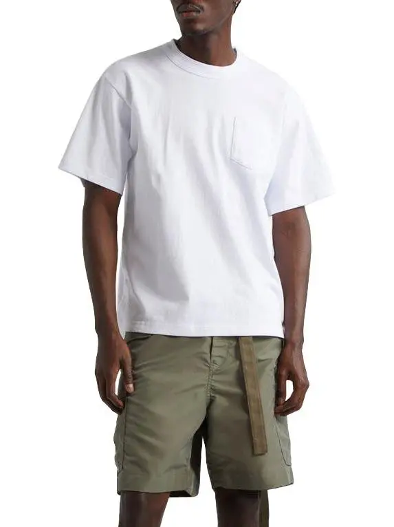 Sacai Cotton Pocket T-shirt - White 101