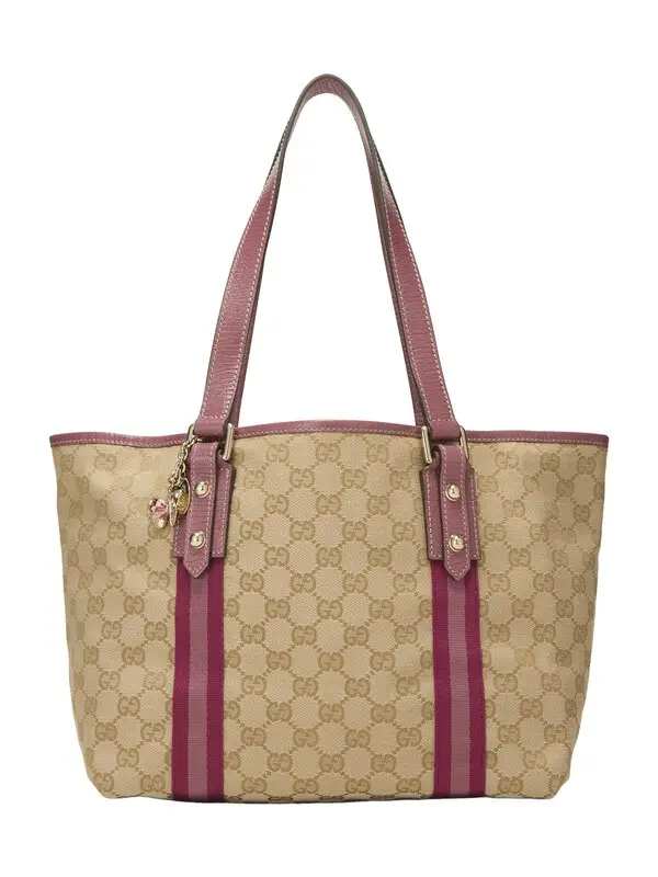 Gucci Original Gg Canvas Jolicoeur Tote Bag - Beige
