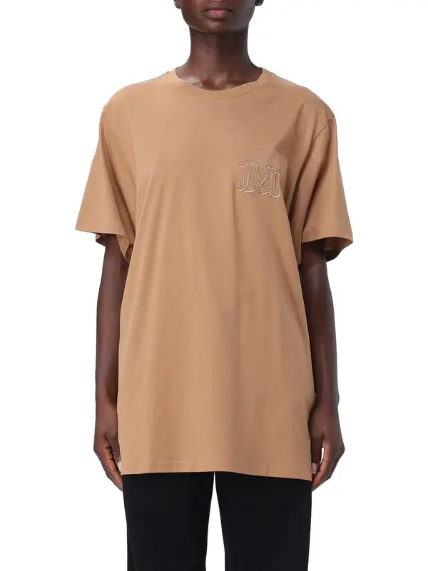 Max Mara Crewneck T-shirt - Camel
