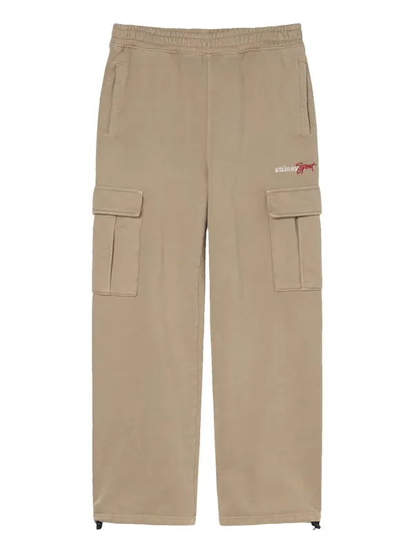 StÜssy Sport Cargo Fleece Pant 'khaki - Tan