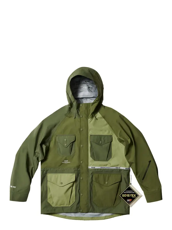 PALACE X Engineered Garments Gore-tex Field Parka - Green