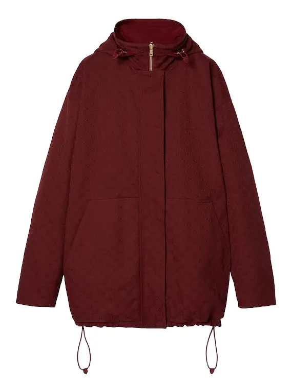 Gucci Reversible Gg Canvas Jacket - Bordeaux
